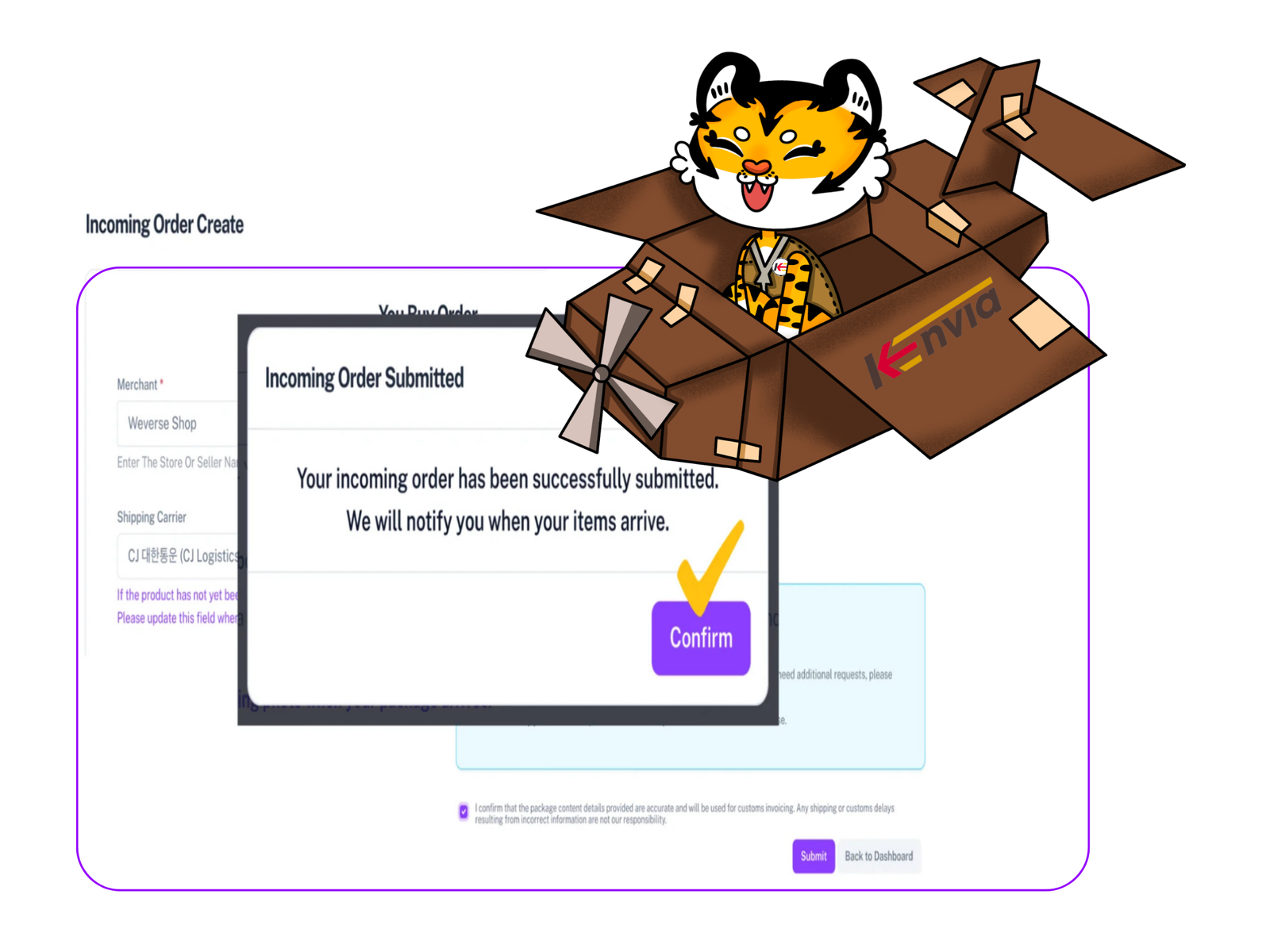 Incoming Order Guide – KEnvia